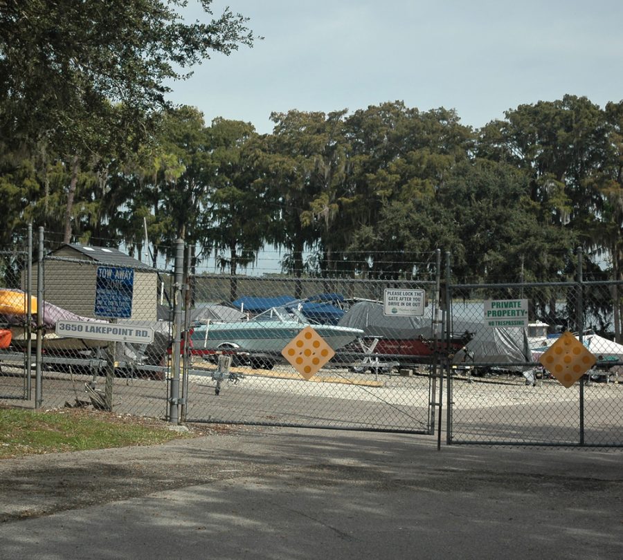 RV/Boat Lot on Lake Tarpon